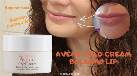 Review | Avène Cold Cream lip butter - Receitas de Ferdi