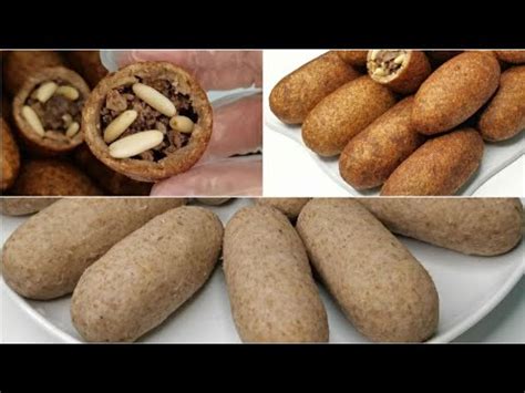 Как приготовить жареные Кеббе с мясной начинкой на мясорубке 🔥 - YouTube