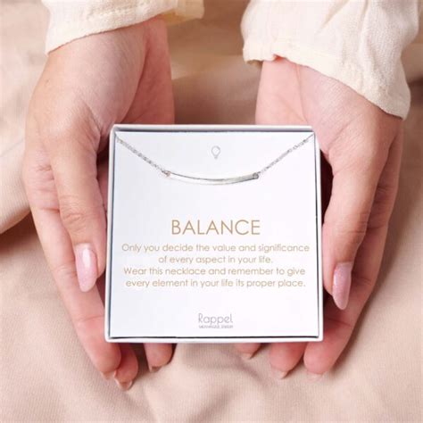 Balance Necklace – Rappel Meaningful Jewelry