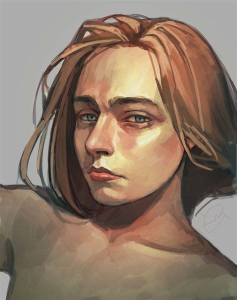 ArtStation - портрет по фото
