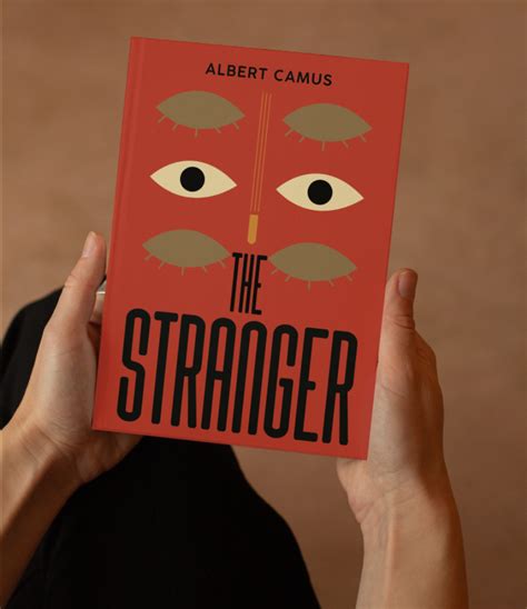 The Stranger book cover design on Behance