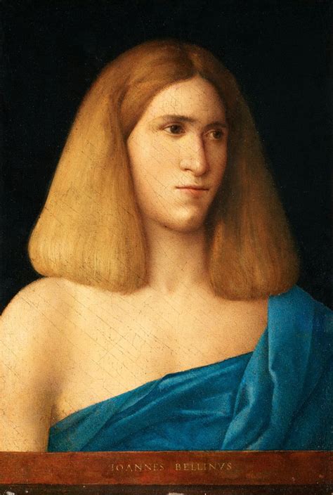 Giovanni Bellini, Portrait of a young man. | Giovanni bellini, Bellini ...