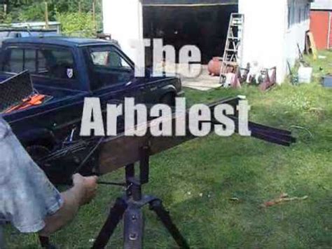 Great crossbow Arbalest Ballista - YouTube