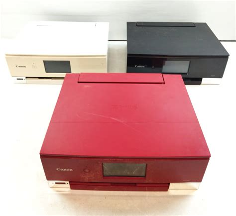 J342 現状品 Canon キャノン 3台まとめて TS8330×2 TS8230×1 ピクサス PIXUS インクジェットプリンター 本体 ...