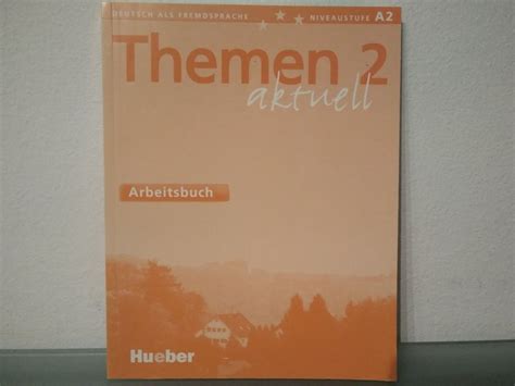 Themen 2 aktuell Arbeitsbuch ohne CD oder Cassette | Kaufen auf Ricardo