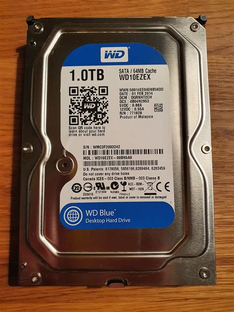 WD Blue 1TB | 7200 RPM (388145636) ᐈ Köp på Tradera