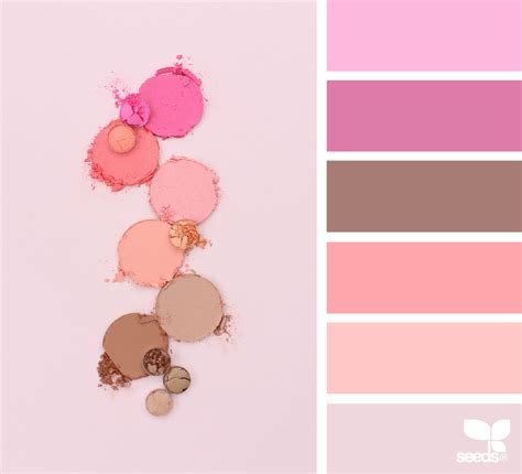 Color palette of cosmetics - 66 photo