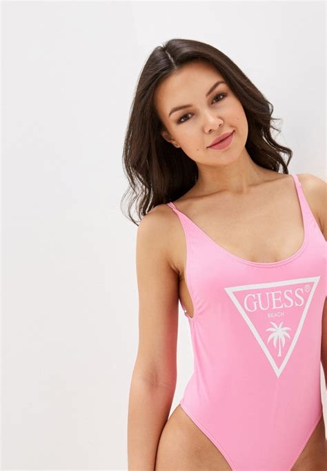 Купальник Guess, цвет: розовый, GU644EWHMIQ0 — купить в интернет ...