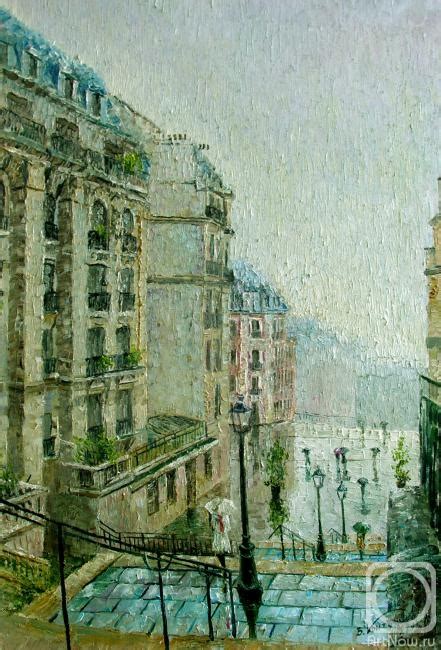 ДОЖДЬ В ПАРИЖЕ \ KONTURIEV VAYCHESLAV | World of Art