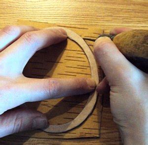 Мастер класс: как сделать зеркальце из бересты