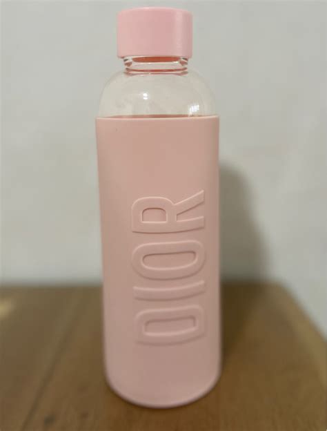 Dior Glass Water Bottle / Flask, Furniture & Home Living, Kitchenware ...