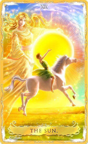 Pin by ️Lourdes Leitao.1 ️ on ~~Oracle and Tarot Cards~~ | The sun ...