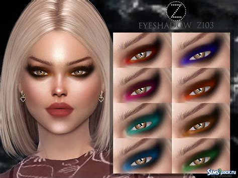 Косметика для Симс 4 - скачать бесплатно косметику для Sims 4