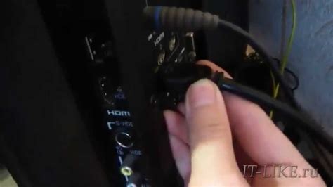 Как подключить компьютер к телевизору через HDMI - YouTube