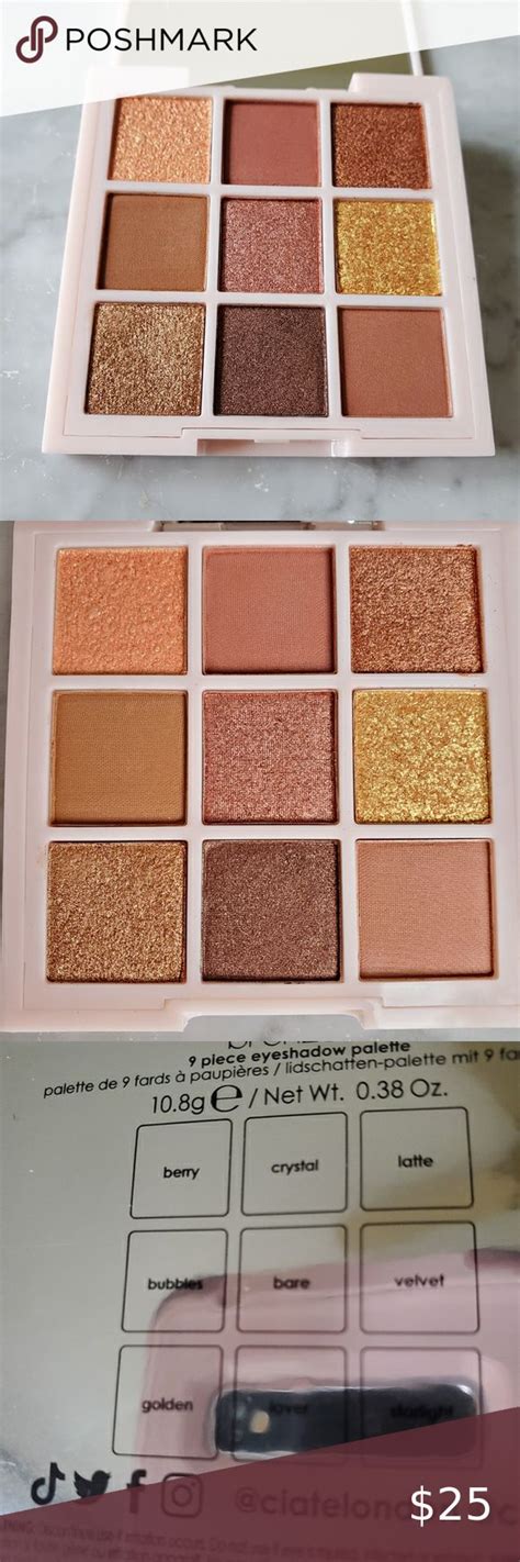 Ciate London Bronzed 9 Eyeshadow Palette | Ciate, Ciate london, Palette