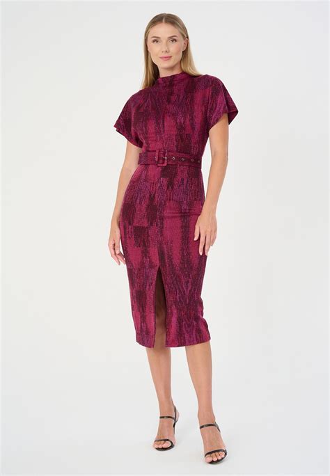 Платье Emilia Dell'oro, цвет: бордовый, MP002XW129ES — купить в ...
