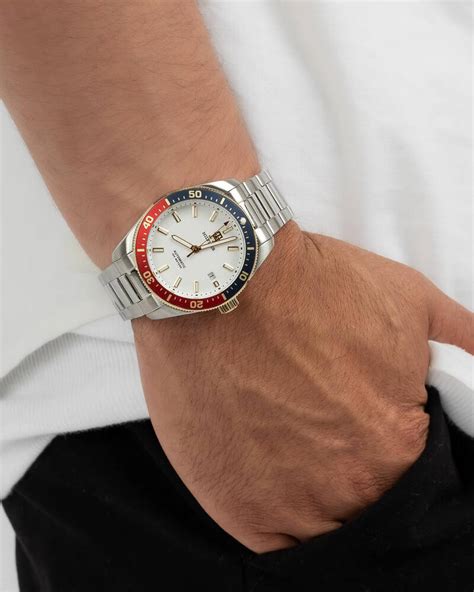 Shop Tommy Hilfiger TH85 Automatic Watch In Steel / Silver - Fast ...
