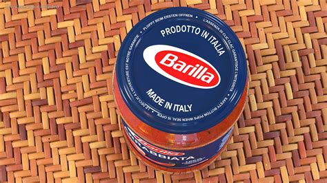 Barilla Arrabbiata Sauce 400g 3D Model $29 - .3ds .blend .c4d .fbx .max ...