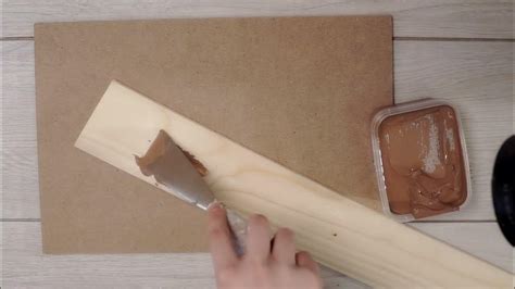 Wood Шпатлевка акриловая по дереву - YouTube