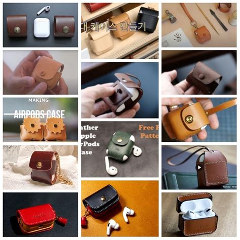 15 Выкроек чехлов под наушники Apple AirPods