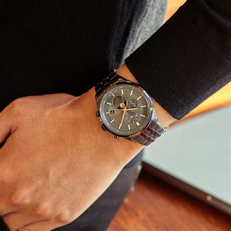 Купить Мужские часы CITIZEN Eco-Drive с радиоуправлением, фазами Луны и ...