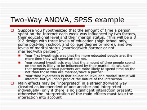 PPT - Two-Way ANOVA PowerPoint Presentation, free download - ID:1196905