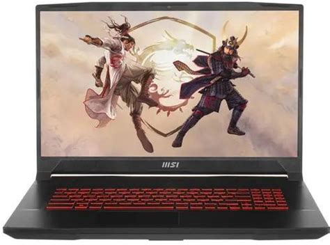 Игровой ноутбук MSI GF76 Katana 12UE-065RU (9S7-17L322-065), черный ...