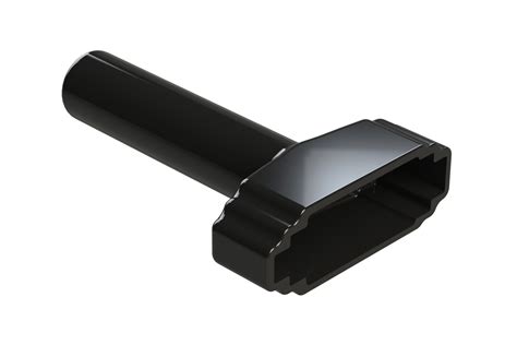 ATM12S-BT-BK Boot for 12 Position Plugs, Black. Comparabl