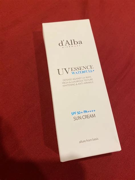Dalba UV Essence Waterfull sunscreen on Carousell