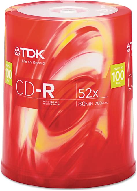 Amazon.com: TDK48555 - TDK CD-R Discs : Electronics