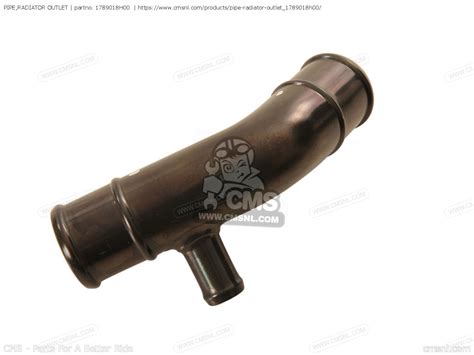 1789018H00: Pipe,radiator Outlet Suzuki - buy the 17890-18H00 at CMSNL