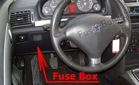 Предохранители и реле Peugeot 407 (2004-2010) - Предохранители