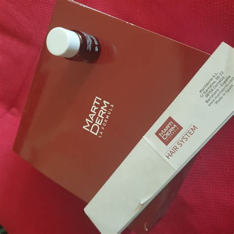 Ампулы для волос Martiderm Hair System | отзывы