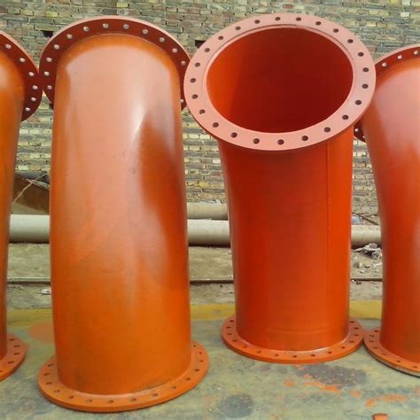 90 Degree DN650 Std 3D Bend Welded with Flanges - Bend and Steel Bend