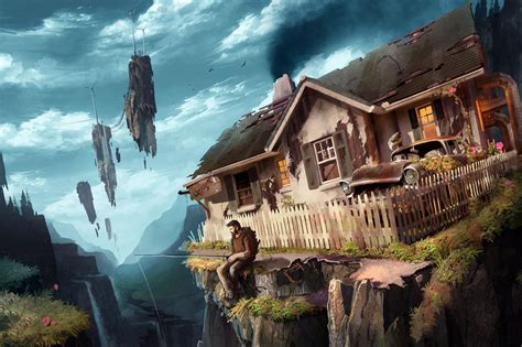 Жизнь после смерти: мир постапокалипсиса в картинах Sci-Fi художников ...