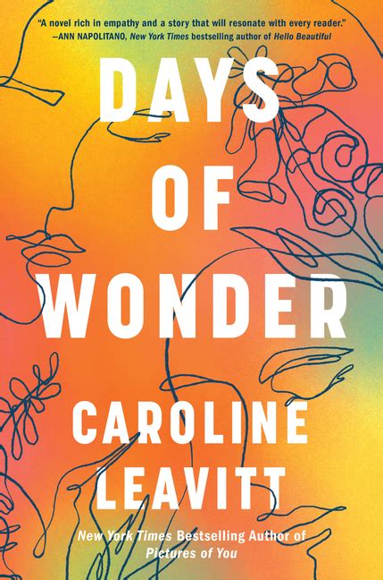 Book Marks reviews of Days of Wonder by Caroline Leavitt Book Marks