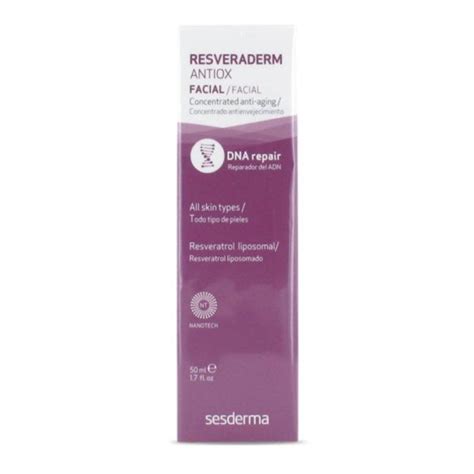 Sesderma Resveraderm Antiox Antiedad Concentrado 50ml| FarmaSky