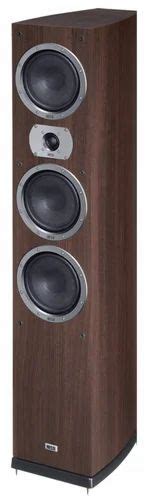 Brown Plastic Heco Victa Prime 702 3-Way Floorstanding Speaker, 3.0 at ...