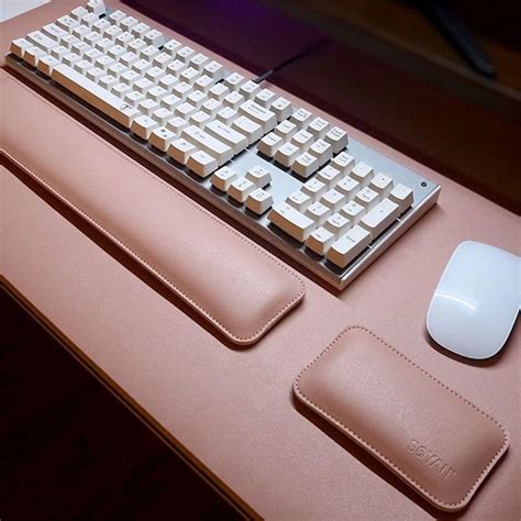 Купить Wrist Rest Подушка Кожа PU Клавиатура Для рук Подставка для мыши ...