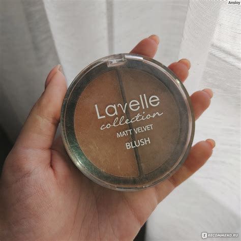 Матовые румяна Lavelle MATT VELVET BLUSH - «Бюджетные румяна, находим ...