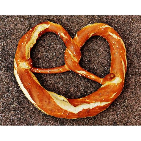 Riesenbreze Wiesnbreze Huge Breze Pretzel-12 Inch BY 18 Inch Laminated ...