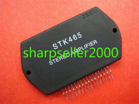 10pcs Stk465 465 Stereo Amplifier Ppwer Stereo Sanyo IC for sale online ...