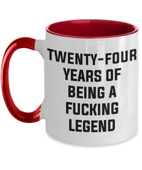 24. Geburtstag Tasse 24. Geburtstag Geschenk 24 Jahre alte | Etsy