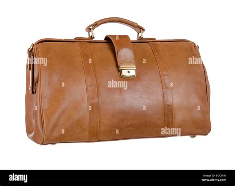 Leather Gladstone bag Stock Photo - Alamy