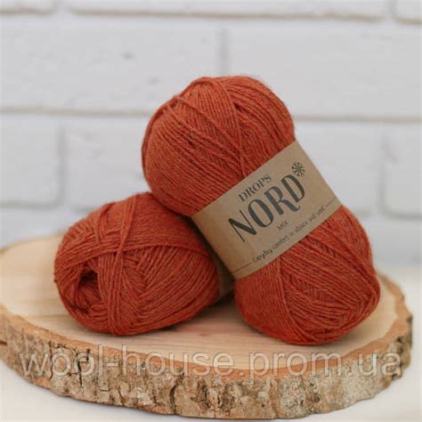 Пряжа Drops Nord - rust, 11 (ID#1164230908), цена: 120 ₴, купить на Prom.ua