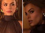 Video: Brooks Nader shows off stunning makeup in her see-through top | Daily Mail Online