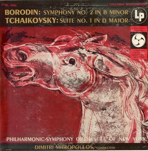 The Shellackophile: Borodin and Tchaikovsky by Mitropoulos
