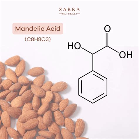 Mandelic Acid là gì? Điểm đặc biệt của Mandelic Acid – Zakka Naturals