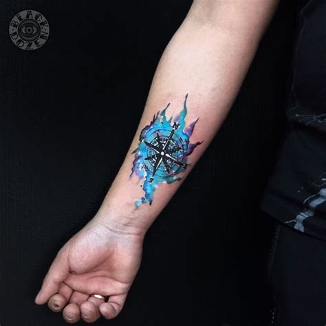тату компас акварель | Watercolor tattoo, Watercolor, Tattoos
