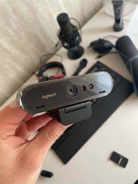 Веб-камера Logitech Brio 4K Новая веб-камера для стриминга, разрешение ...